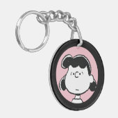 Peanuts | Lucy's Faces Keychain | Zazzle