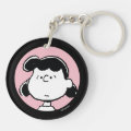 Peanuts | Lucy's Faces Keychain | Zazzle
