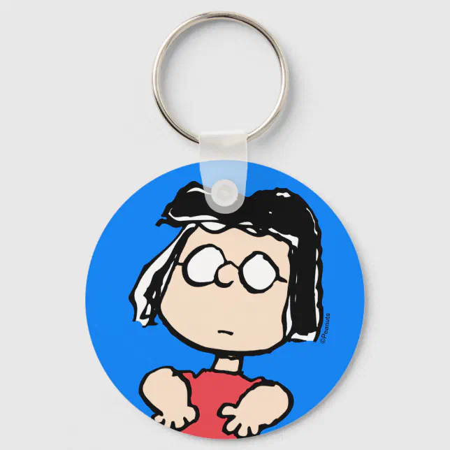 Peanuts | Marcie Keychain | Zazzle