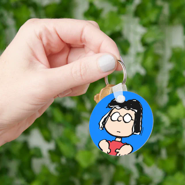 Peanuts | Marcie Keychain | Zazzle