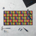 Peanuts | Modern Pop Art Snoopy Desk Mat | Zazzle