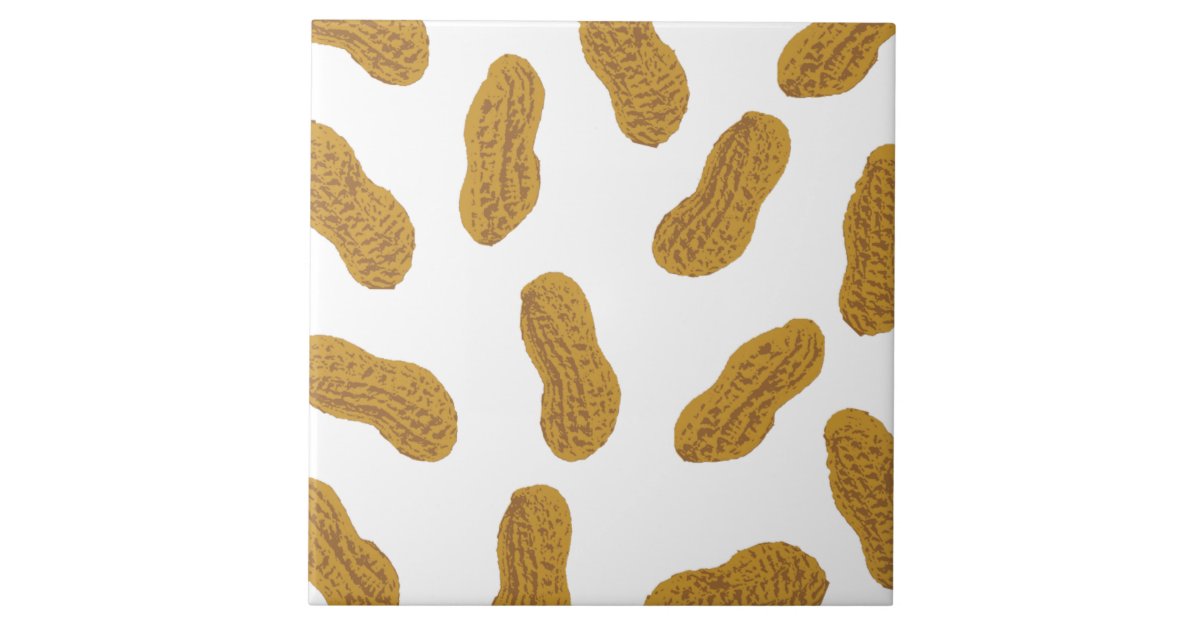 Peanuts pattern tile | Zazzle