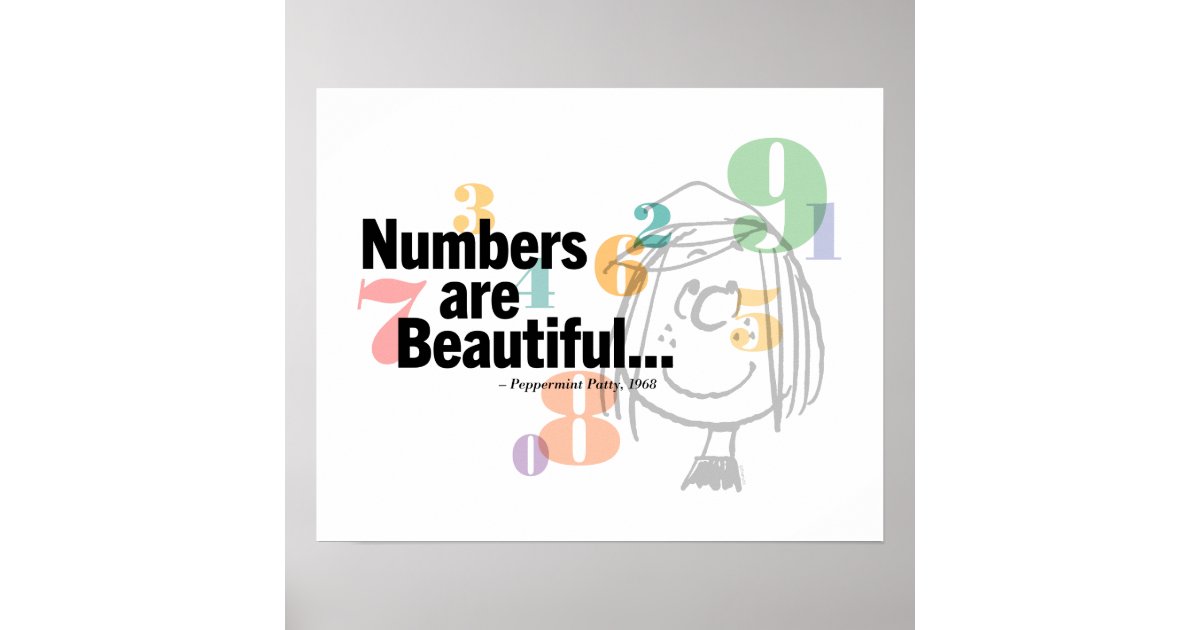 Peanuts | Peppermint Patty 1968 Poster | Zazzle
