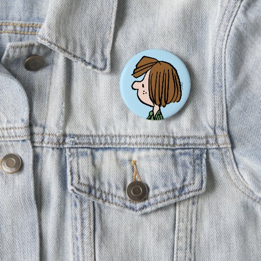 Peanuts | Peppermint Patty Button | Zazzle