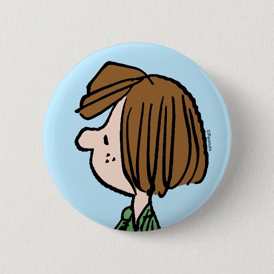 Peanuts | Peppermint Patty Button | Zazzle.com