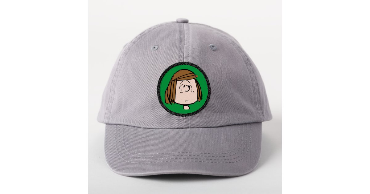 Peanuts | Peppermint Patty Confused Face Patch | Zazzle