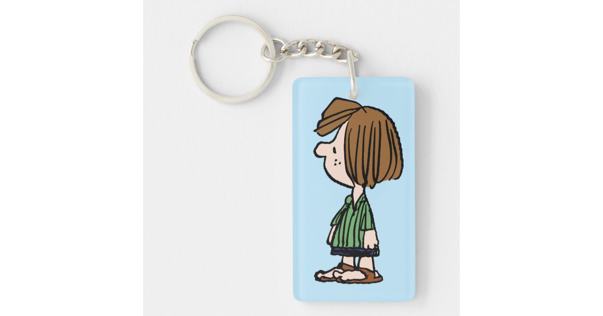 Peanuts | Peppermint Patty Keychain | Zazzle