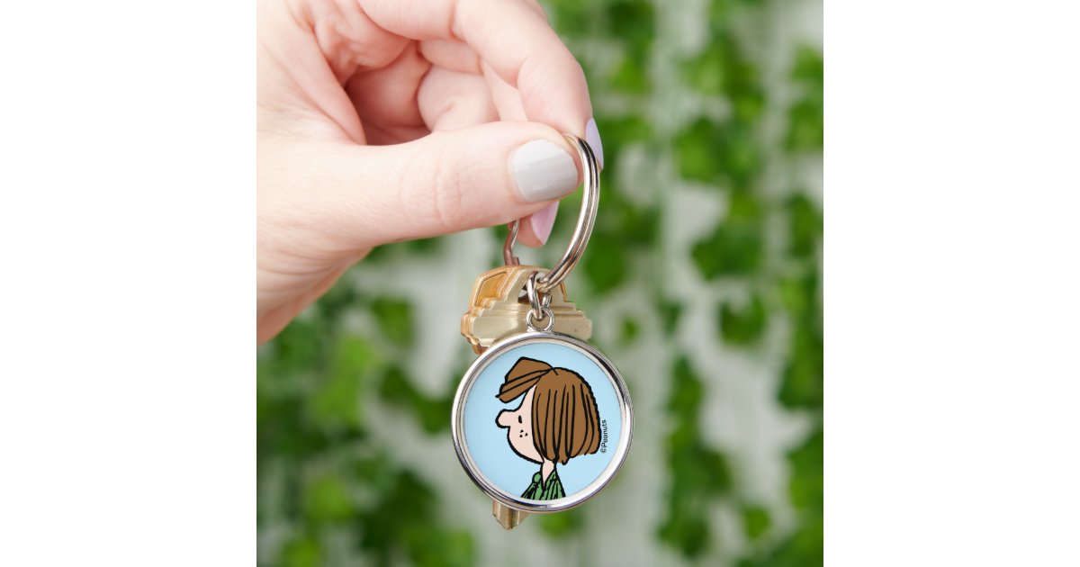 Peanuts | Peppermint Patty Keychain | Zazzle
