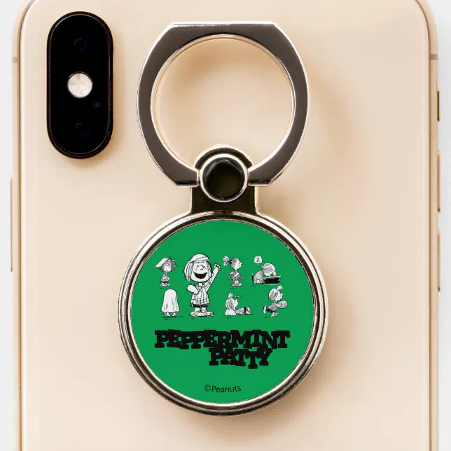 Peanuts | Peppermint Patty Phone Ring Stand | Zazzle