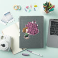 Peanuts | Peppermint Patty Pink Bouquet Sticker | Zazzle
