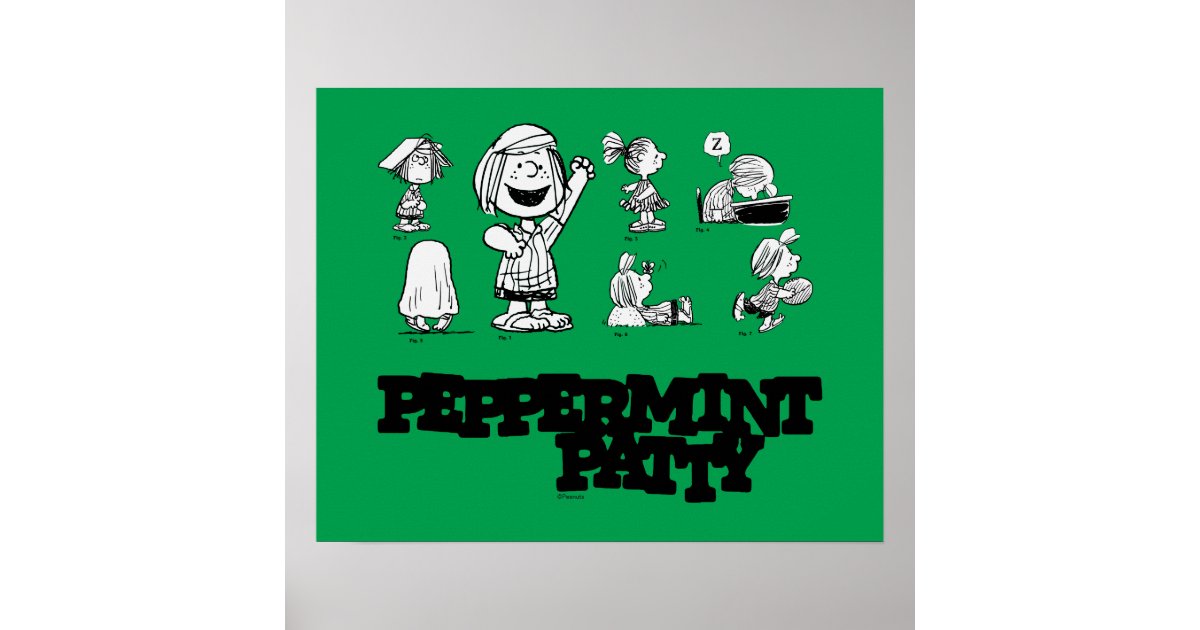Peanuts | Peppermint Patty Poster | Zazzle
