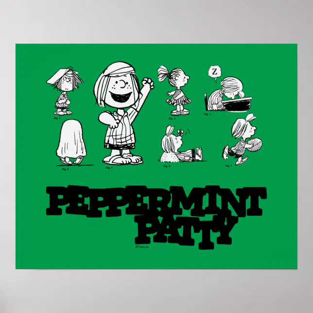 Peanuts | Peppermint Patty Poster | Zazzle