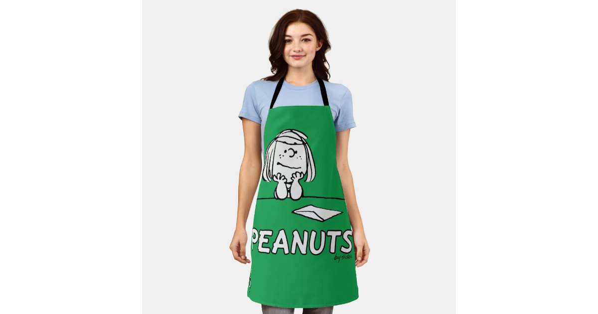 Peanuts | Peppermint Patty Thoughts Apron | Zazzle
