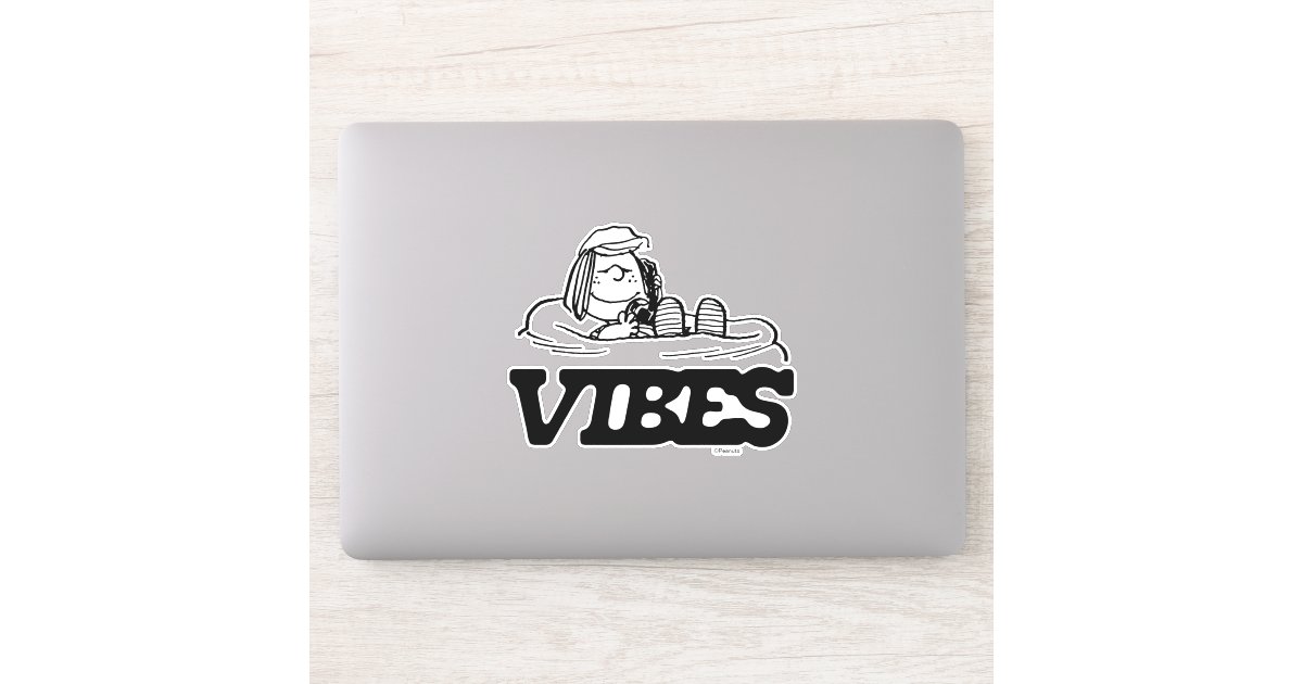 Peanuts | Peppermint Patty Vibes Sticker | Zazzle