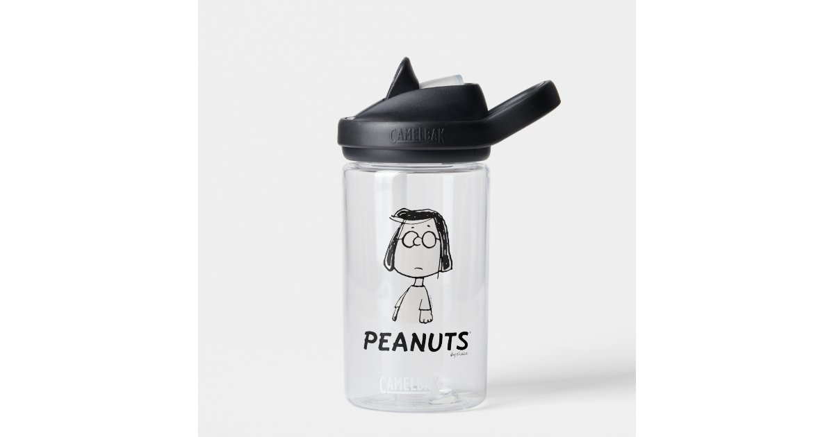 Peanuts Persistance | Marcie Water Bottle | Zazzle