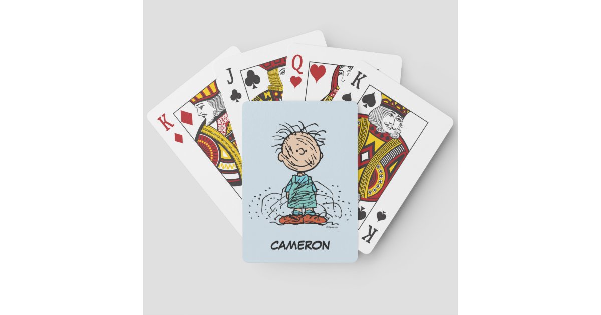 Peanuts | Pigpen | Playing Cards | Zazzle