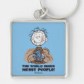 Peanuts | Pigpen The World Needs Messy People! Keychain | Zazzle