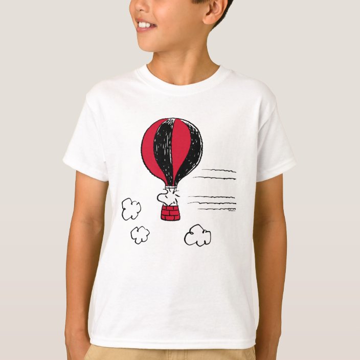 PEANUTS | Red & Black Pattern T-Shirt | Zazzle.com