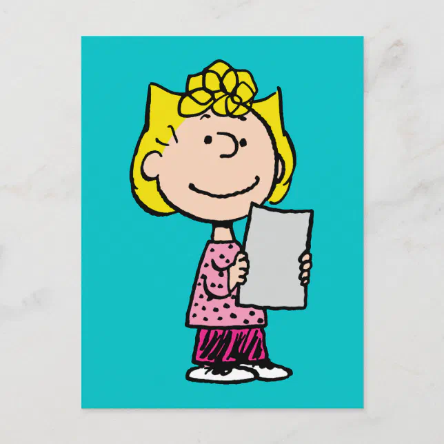 Peanuts | Sally Postcard | Zazzle