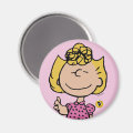 Peanuts | Sally Super Smile Magnet | Zazzle