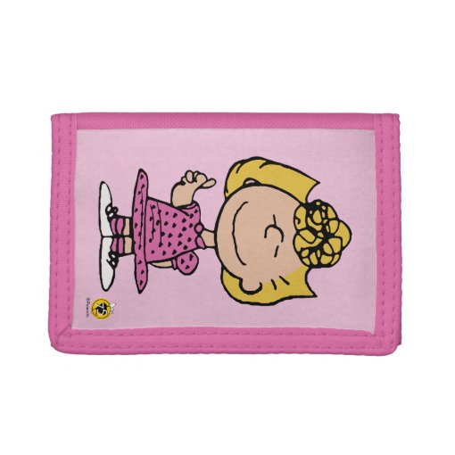Peanuts | Sally Super Smile Trifold Wallet | Zazzle