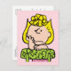 Peanuts | Sally Thinking Postcard | Zazzle