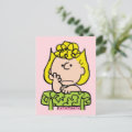 Peanuts | Sally Thinking Postcard | Zazzle