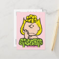 Peanuts | Sally Thinking Postcard | Zazzle