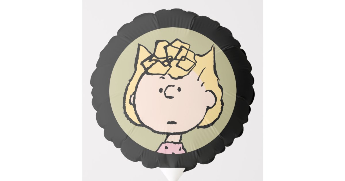 Peanuts | Sally's Faces Balloon | Zazzle