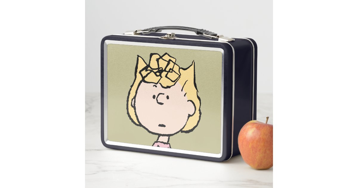Peanuts | Sally's Faces Metal Lunch Box | Zazzle
