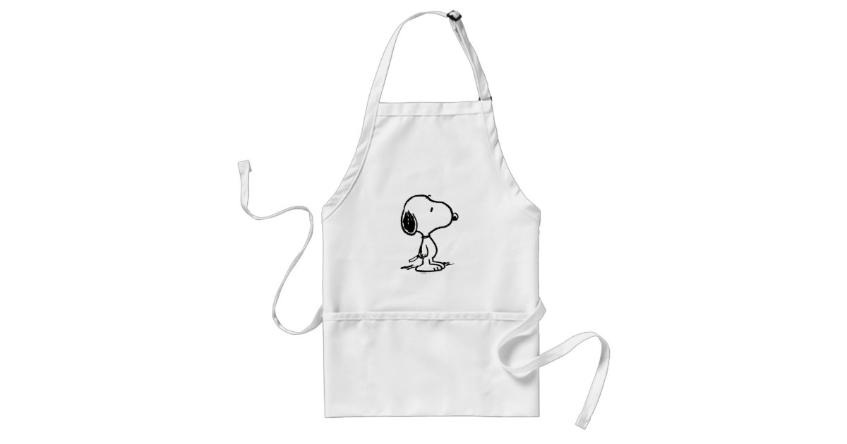 Peanuts | Snoopy Adult Apron | Zazzle