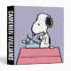 Peanuts | Snoopy at the Typewriter 3 Ring Binder | Zazzle