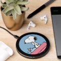 Peanuts | Snoopy at the Typewriter Wireless Charger | Zazzle