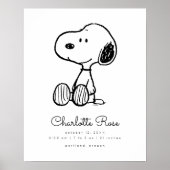 Peanuts | Snoopy Baby Poster | Zazzle