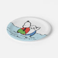 Peanuts | Snoopy Beach Ball Beach Paper Plates | Zazzle