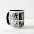 PEANUTS | Snoopy - Best Mom Photo Collage Mug | Zazzle