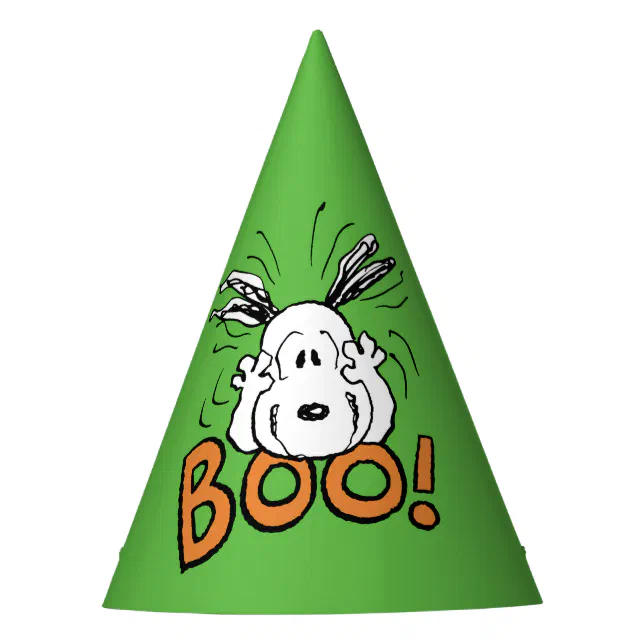 Peanuts | Snoopy Boo Party Hat | Zazzle