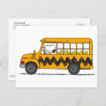 Peanuts | Snoopy Bus Driver Postcard | Zazzle