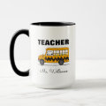 Peanuts | Snoopy Bus Driver Teacher Mug | Zazzle