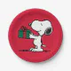 Peanuts | Snoopy Christmas Gift Giver Paper Plates | Zazzle