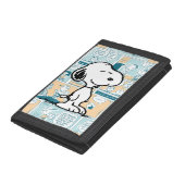 Peanuts | Snoopy Comic Pattern Trifold Wallet | Zazzle