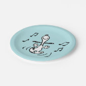 Peanuts | Snoopy Dancing Paper Plates | Zazzle