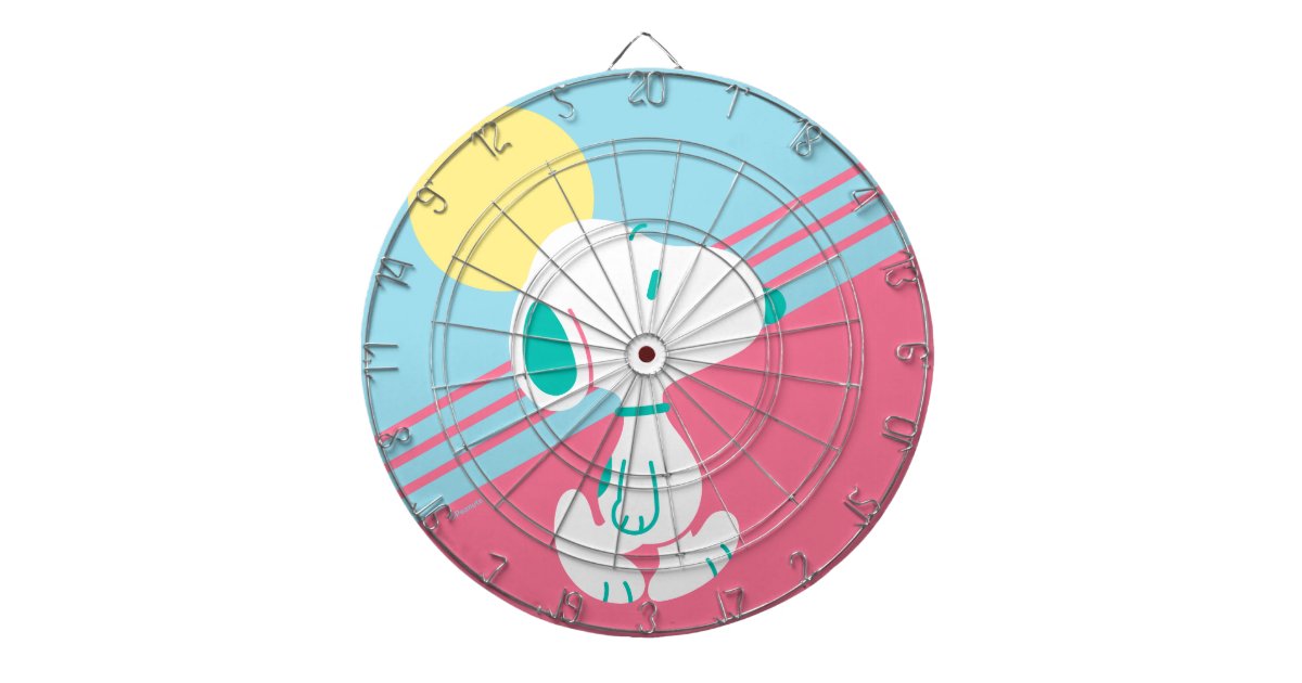 Peanuts | Snoopy Deco Dreams Sun Dart Board | Zazzle