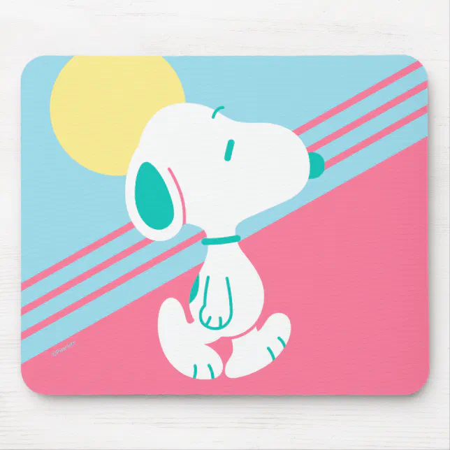 Peanuts | Snoopy Deco Dreams Sun Mouse Pad | Zazzle