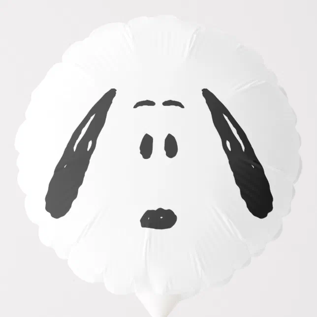 Peanuts | Snoopy Face Balloon | Zazzle