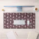 Peanuts | Snoopy Flower Vine Pattern Desk Mat | Zazzle
