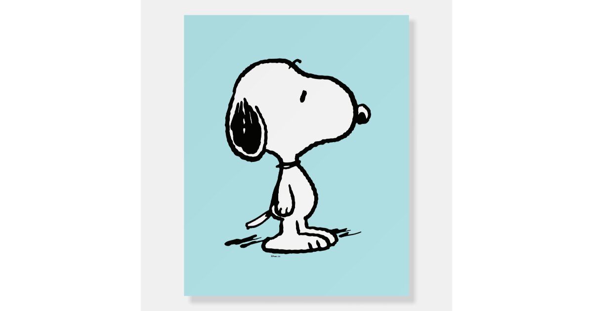 Peanuts | Snoopy Foam Board | Zazzle