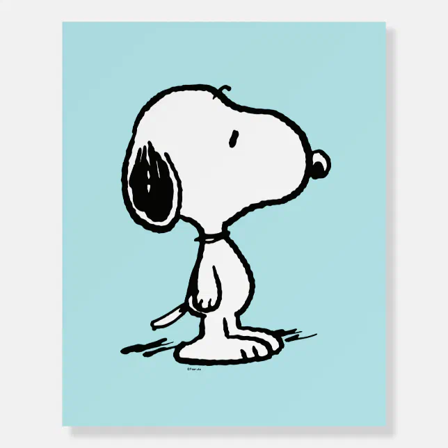Peanuts | Snoopy Foam Board | Zazzle