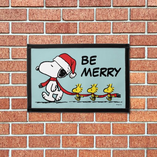 Peanuts | Snoopy & Friends Winter Pennant | Zazzle