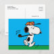 Peanuts | Snoopy Golf Swing Postcard | Zazzle